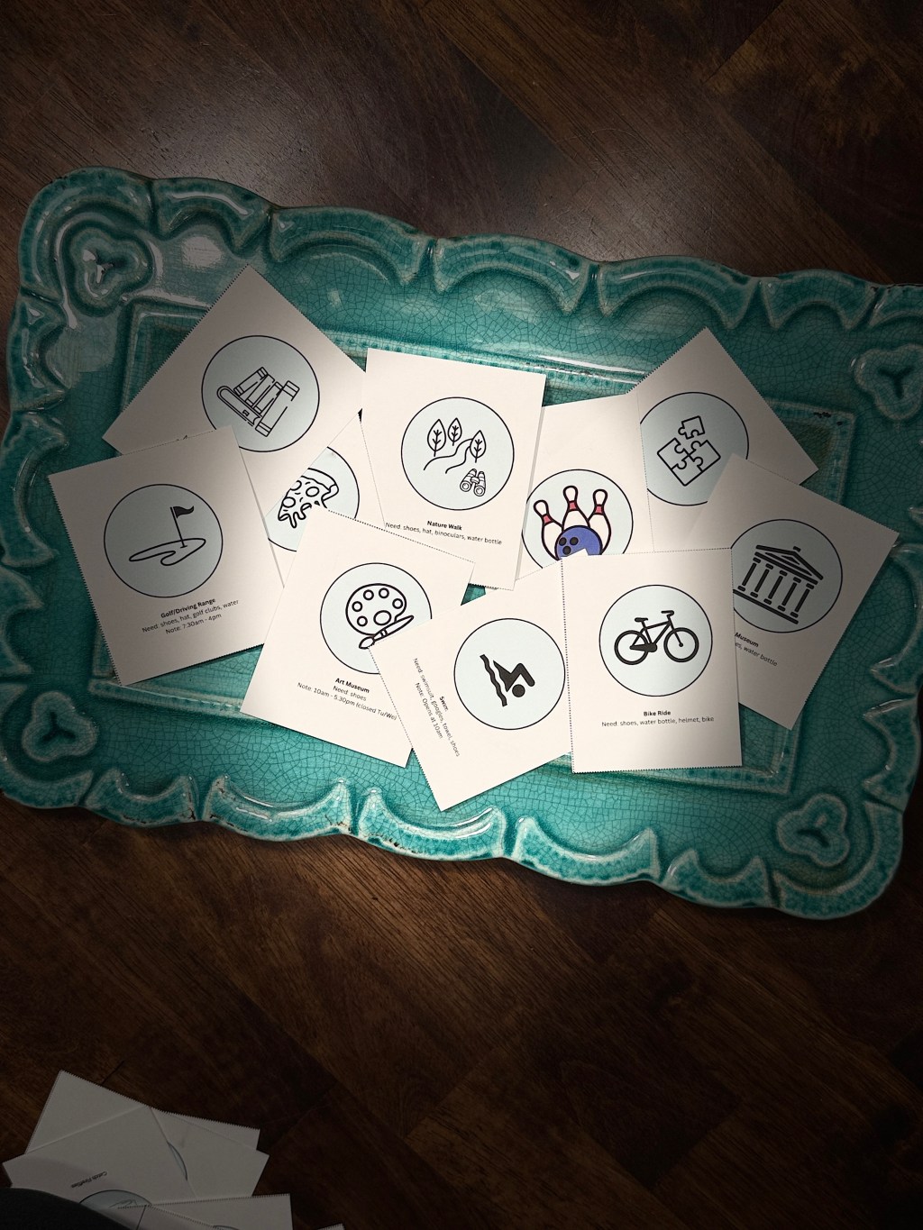 Screen-Free Fun Summer Activities: Choice Cards – Domino Tracks
